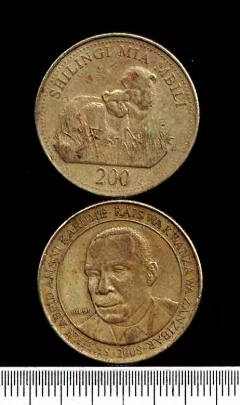 Tanzania, 200 Shillings, Used XF Condition, Original Coin for ...