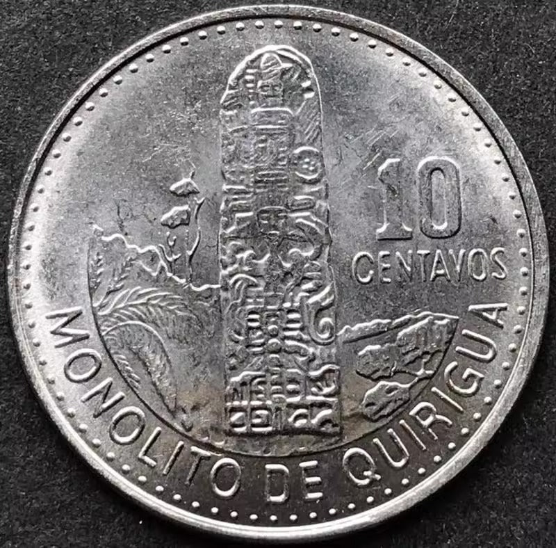 Guatemala, 10 Cents, Coin for Collection – Panda Banknote