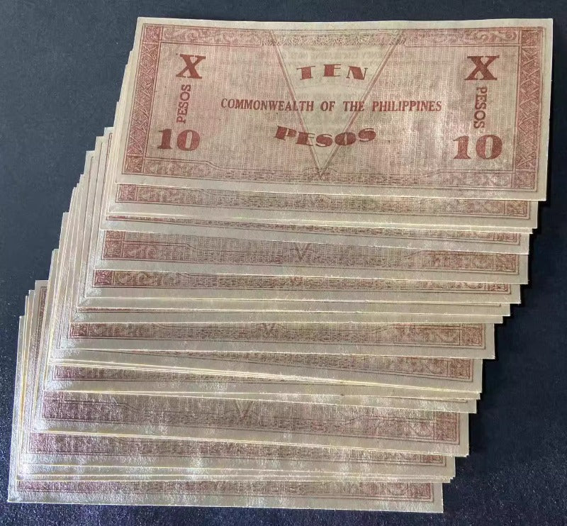 Philippines, 10 Pesos,1942 P-S649, UNC Original Banknote for Collection ...