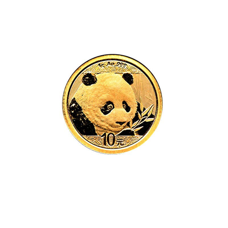 2016 - 2025 Panda Gold Commemorative Coin, Real Original Gold 1Gram ...