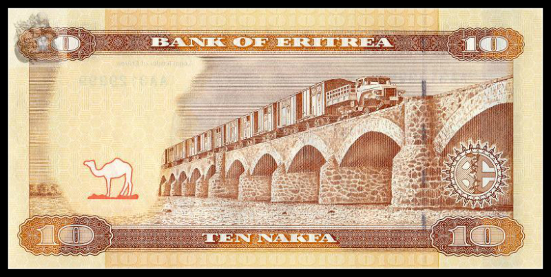 Eritrea, 10 Nakfa, 2012, P11, UNC Original Banknote for Collection ...