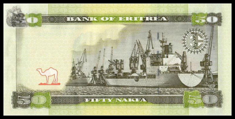 Eritrea, 50 Nakfa, 2011, P9, UNC Original Banknote for Collection ...