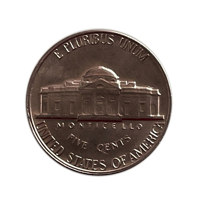 US Jefferson Nickel Coin, USA United State Original 5 Cents Coin ...