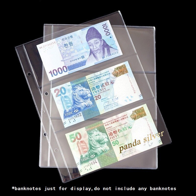 Coin and banknote Album , paper money bank note Collection Storage Ki ...