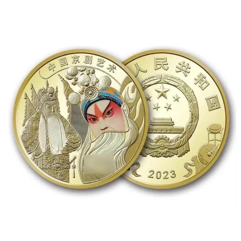 China, 2023, Chinese Peking Opera Art Commemorative Coin – Panda Banknote