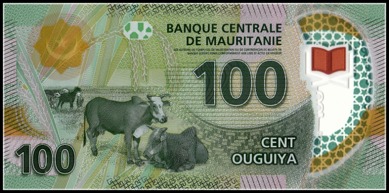 Mauritania, 100 Ouguiya, 2017, P-New, UNC Original Banknote for ...
