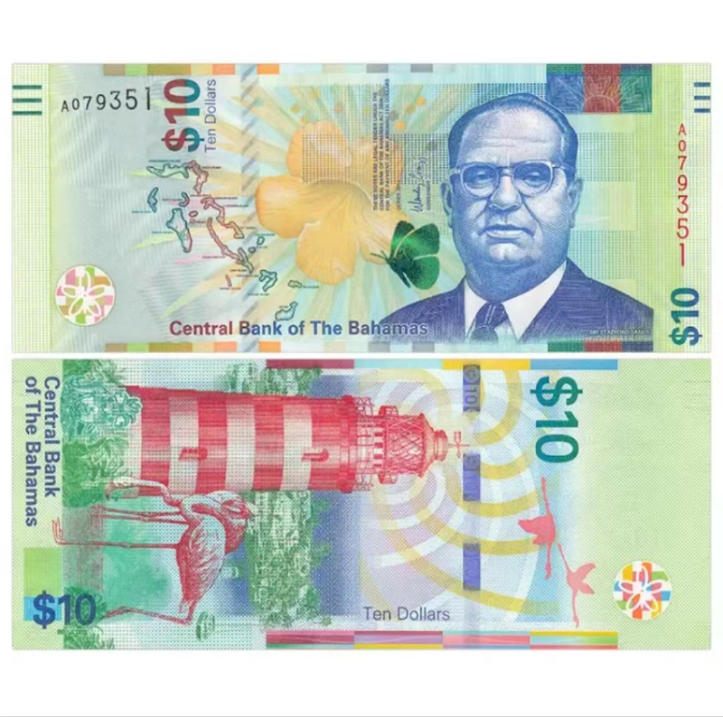 Bahamas, 10 Dollars, 2016, P-79, UNC Original Banknote for Collection ...